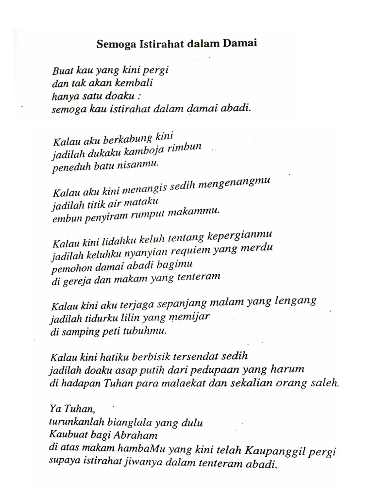 Puisi Ayah Pdf