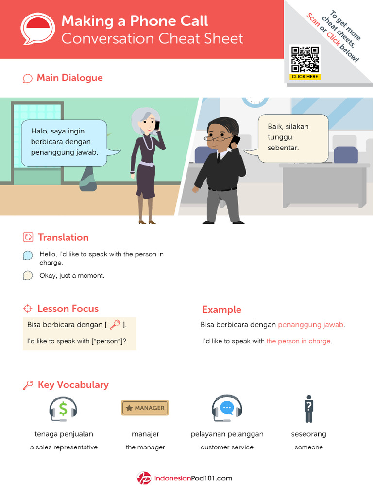 Indonesian Phone Call | PDF | Telephony | Human Communication