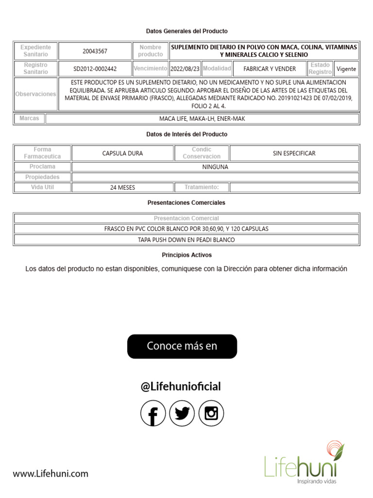 Maca Life | PDF Maca Life | PDF