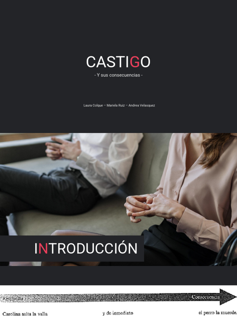 Castigo | PDF | Reforzamiento | Comportamiento