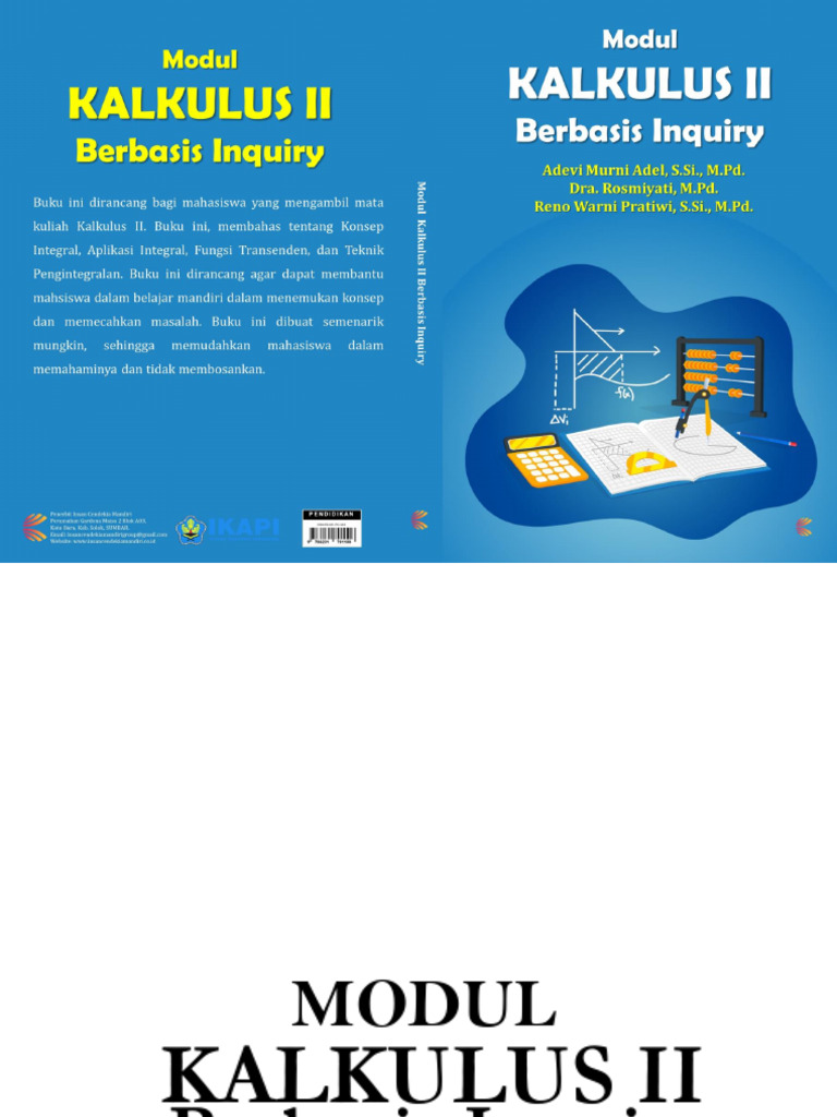 Modul Kalkulus II Berbasis Inquiry | PDF