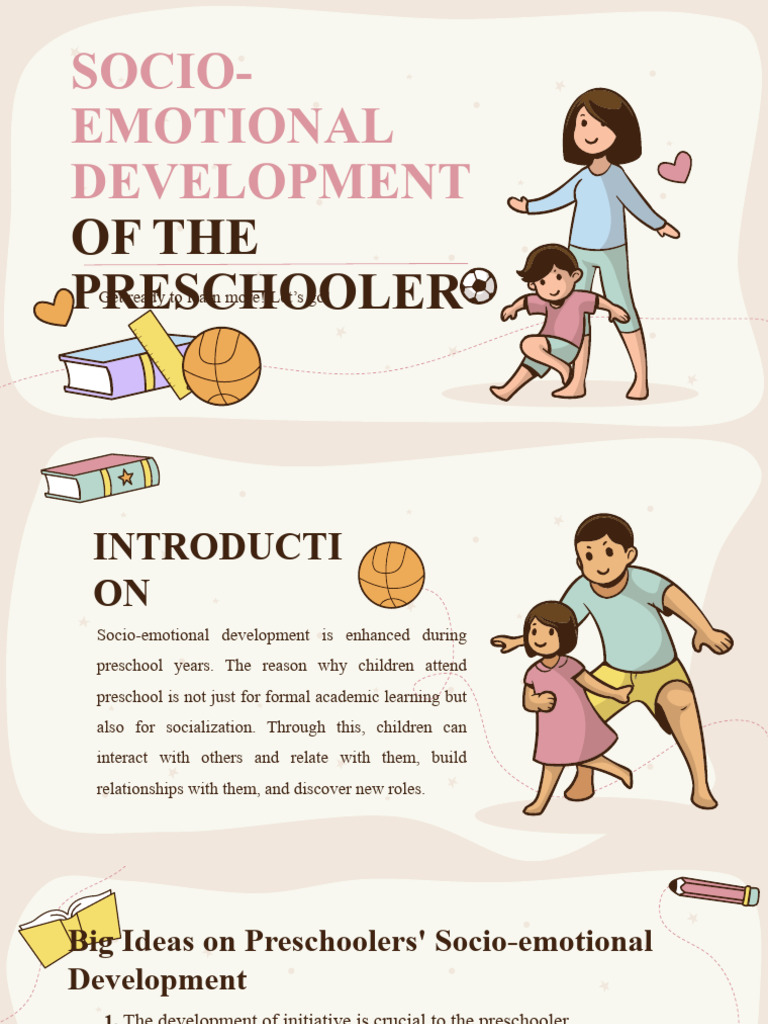 Socio Emotional Development | PDF | Self Concept | Gender