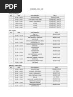 Contoh Rundown Acara | PDF