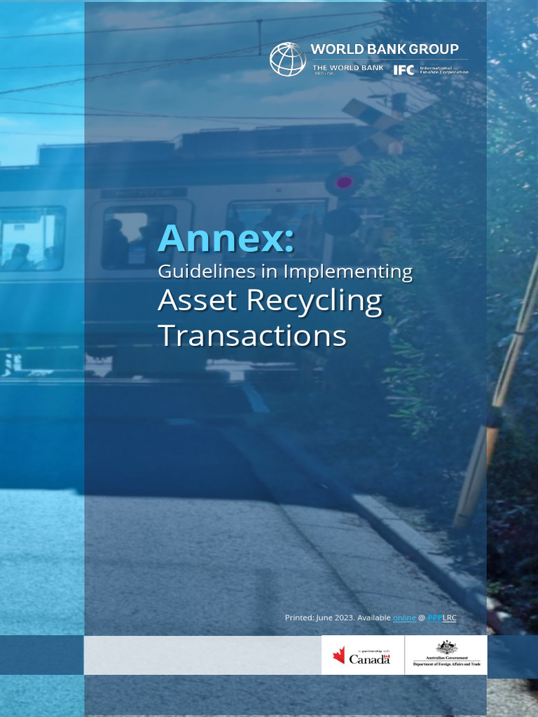 Annexes of Asset Recycling Final August2023 Publication | PDF | Airport ...