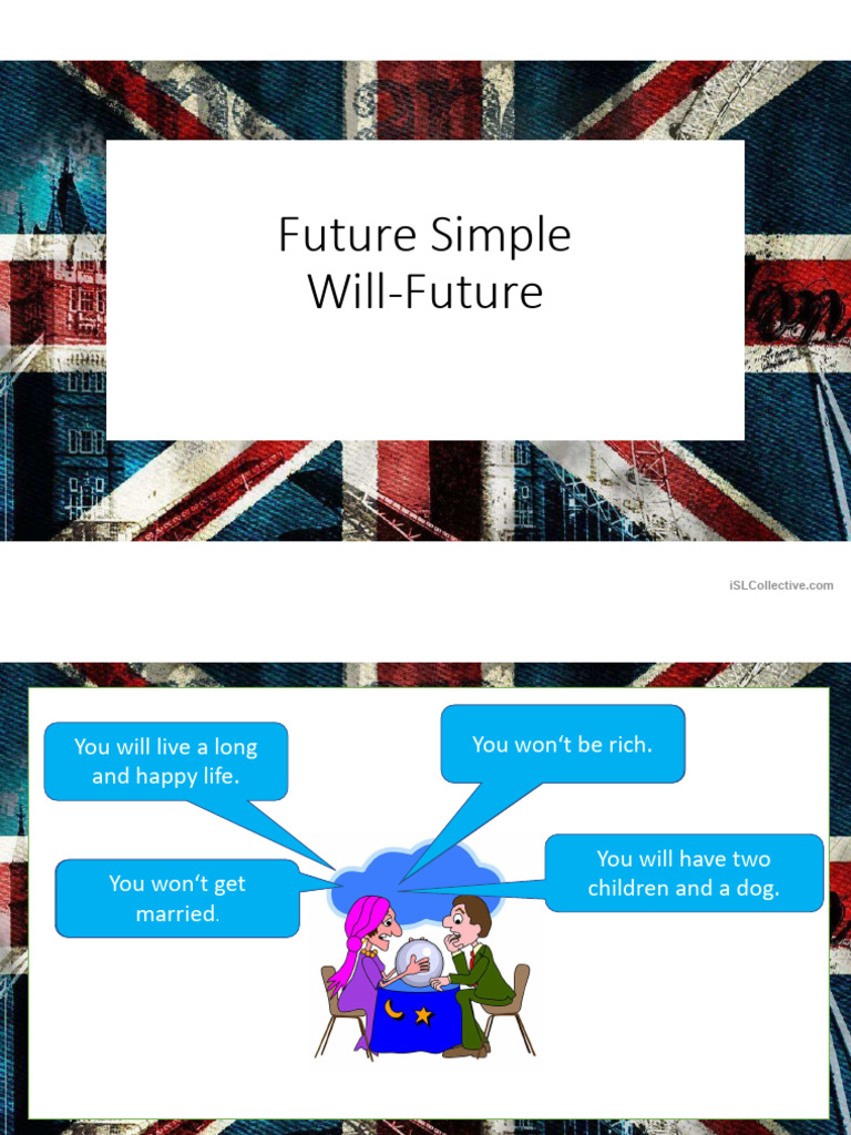 Future Simple - Will-Future | PDF | Wellness