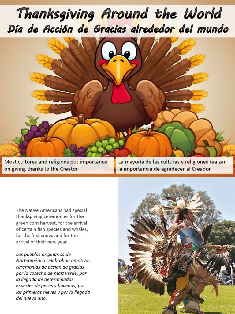 Thanksgiving Around the World - Día de Acción de Gracias Alrededor Del ...