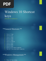 Complete List of Windows Shortcut Keys in 2025 | PDF | Keyboard ...