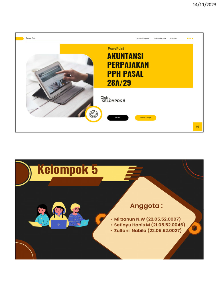 PPH Pasal 28A: Definisi dan Ketentuan | PDF