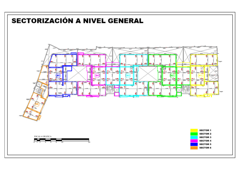 Plano de Sectorización | PDF