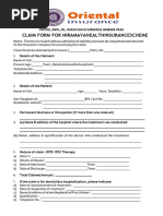 Reimbursement Claim Form - AXA GIG Gulf | PDF | Patient | Bahrain