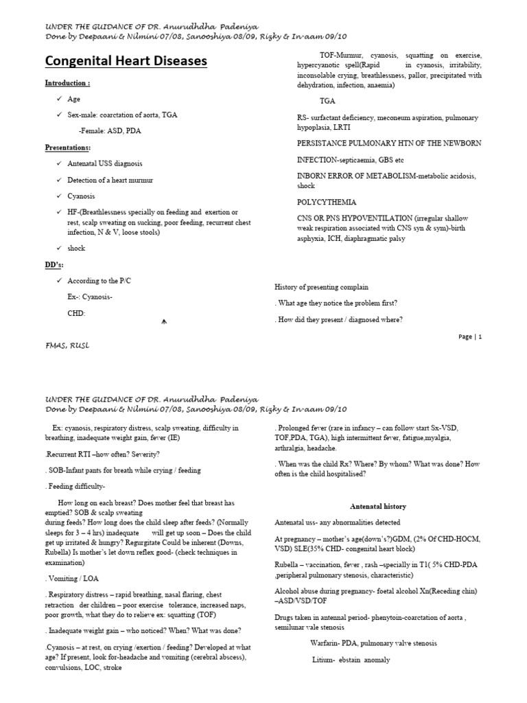 Case by Case Examination by Padeniya Sir | PDF | Heart | Medicine