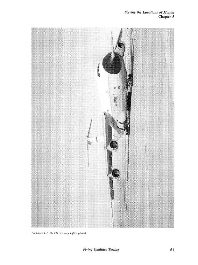 Chapter 05 | PDF | Equations | Flight Control Surfaces
