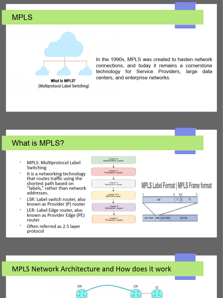 Mpls Teletalk | Download Free PDF | Networking | Multiprotocol Label ...