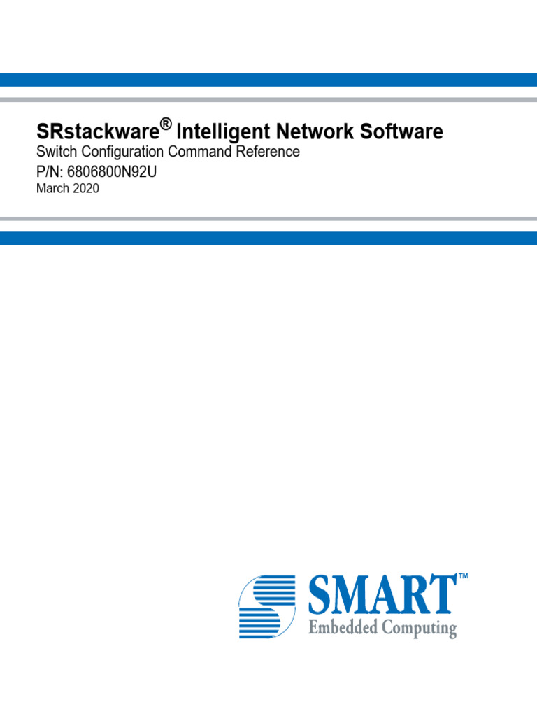 6806800N92U Switch Configuration CR F140 | PDF | Computing | Trademark 6806800N92U Switch Configuration CR F140 | PDF | Computing | Trademark