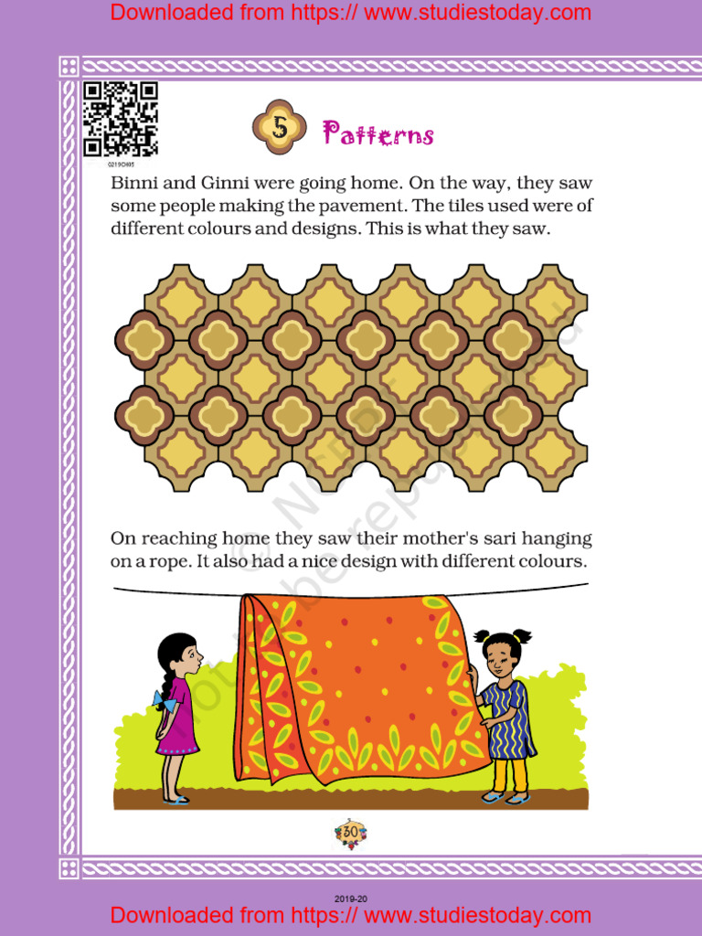 NCERT Class 2 Maths - Patterns | PDF