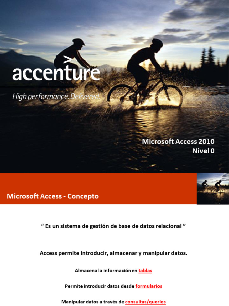 Curso Access | PDF | Bases de datos | Base de datos relacional