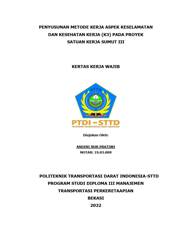 Andini Nur Pratiwi - 1903008 - MTP3.2 | PDF | Teknologi & Rekayasa