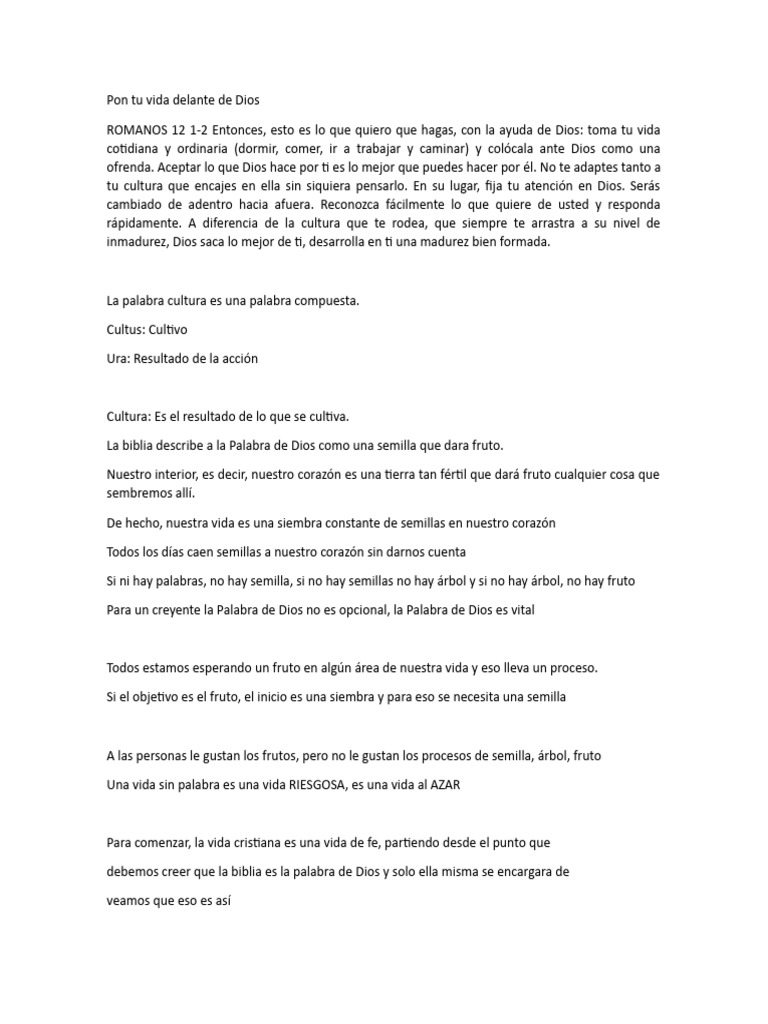 Palabra Poderosa | PDF | Amor | Dios