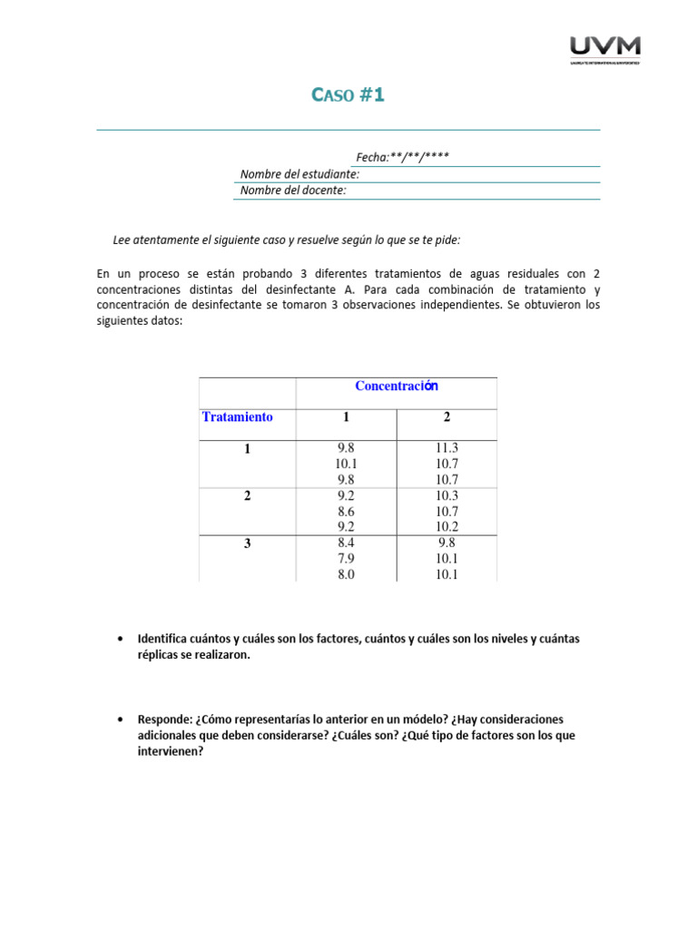 Caso 1 | PDF