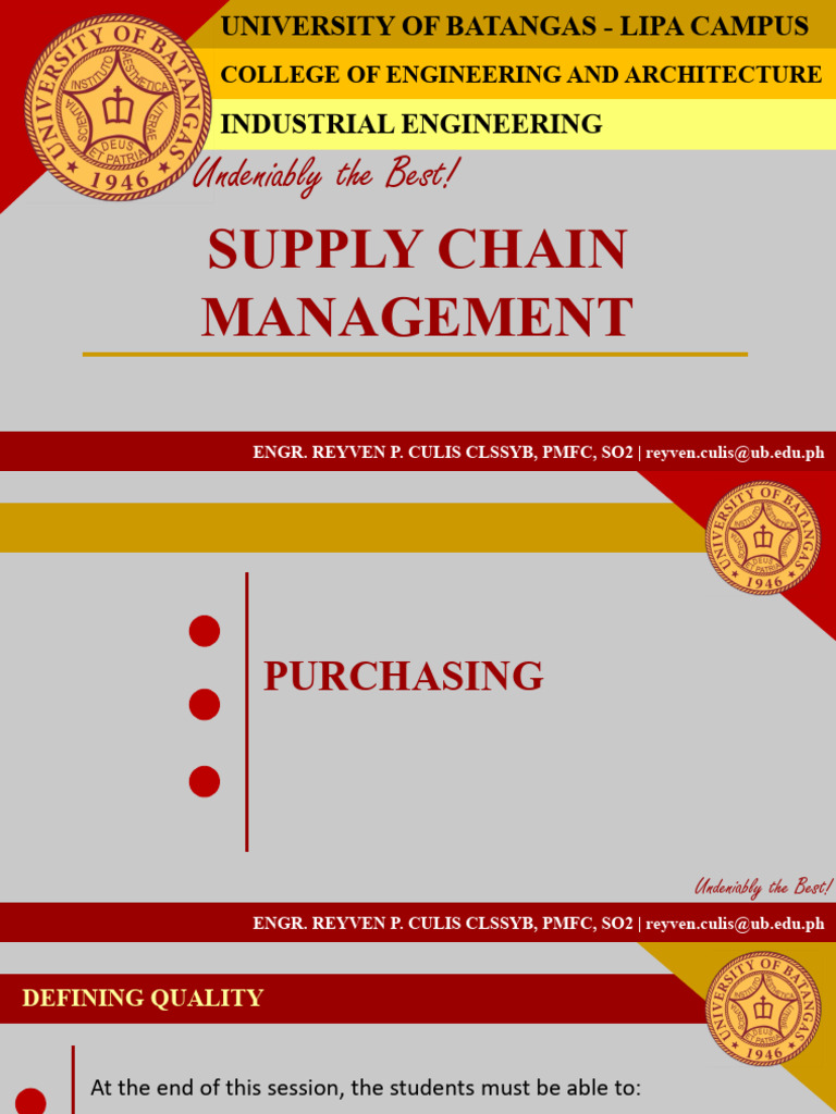 Purchasing | PDF | Supply Chain | Procurement