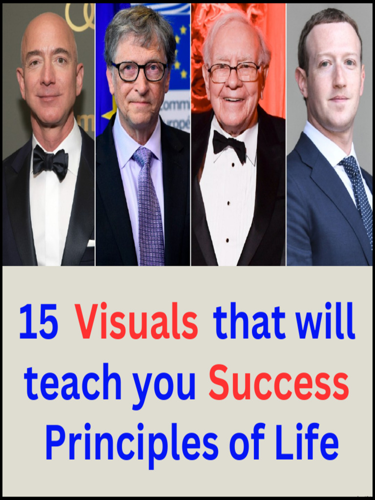 15 Visuals That Teach You Success Principle-3 | PDF | Psychology ...