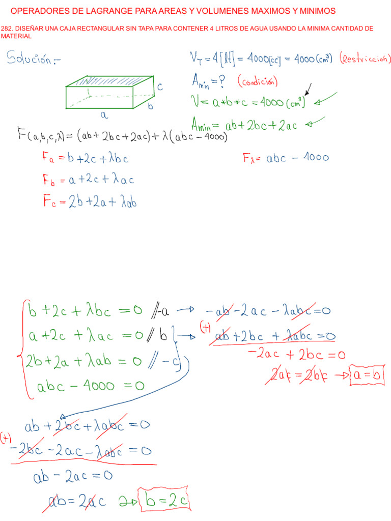 Ejercicios de Lagrange | PDF