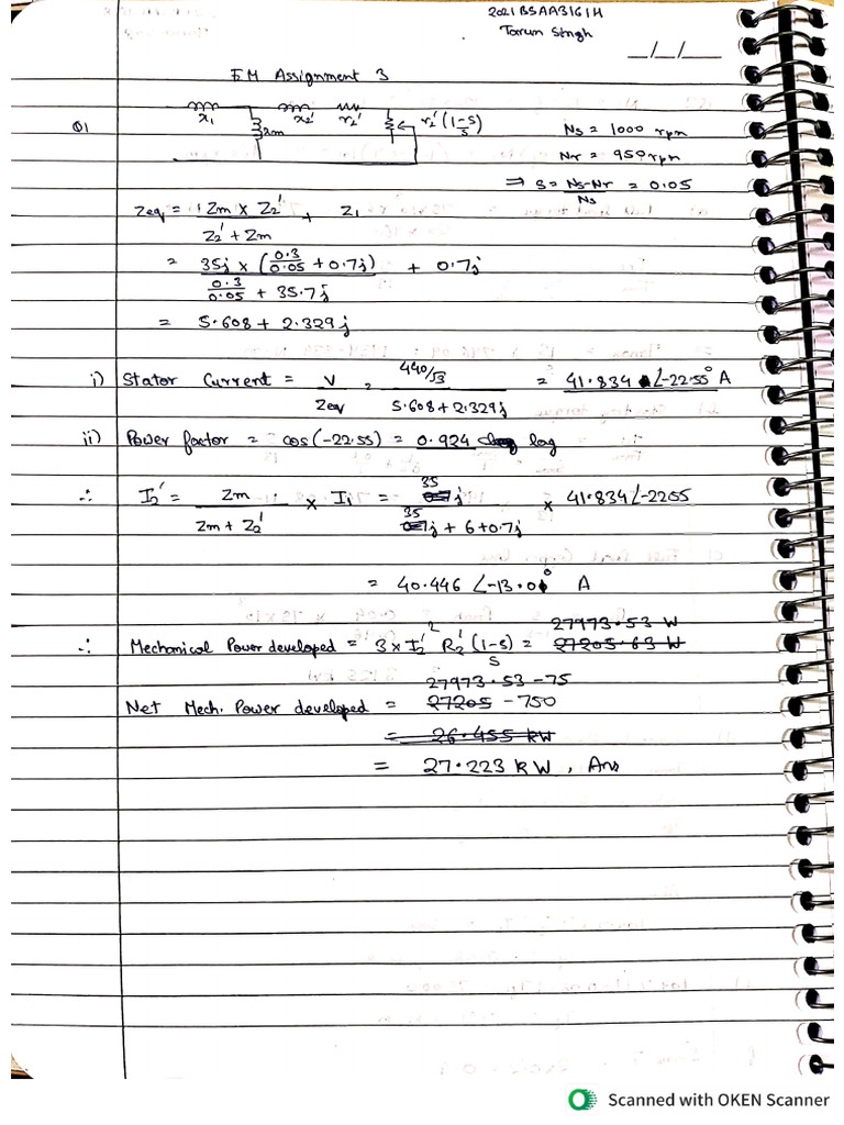 EM Assignment 3 | PDF