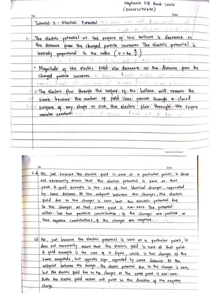 Answer Tutorial 3 | PDF