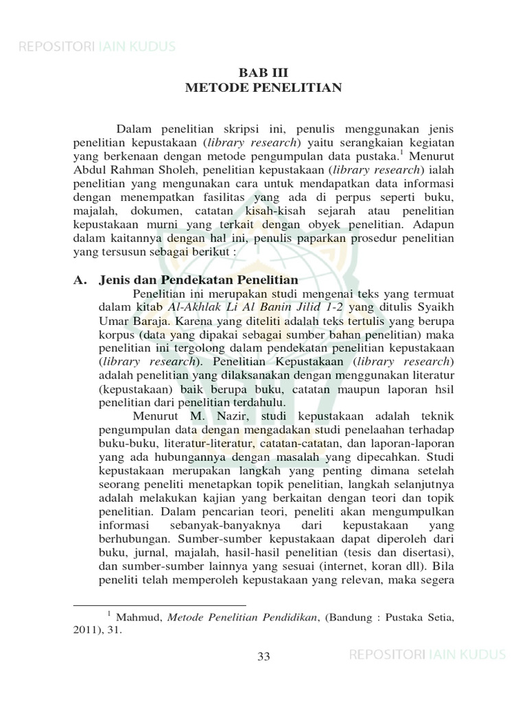 06 Bab Iii | PDF | Filsafat