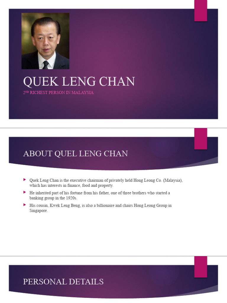 Quek Leng Chan | PDF | Lifestyle