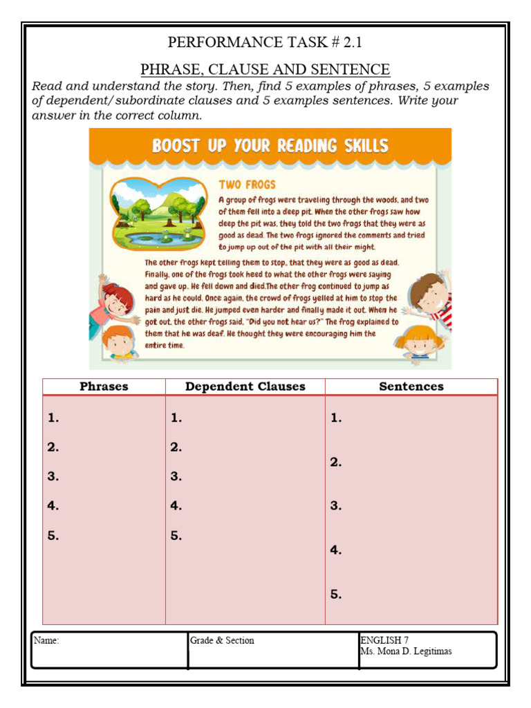 Performance Task 2.1 | PDF | Career & Growth