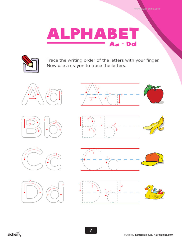 Worksheet - Letters Aa To DD | PDF