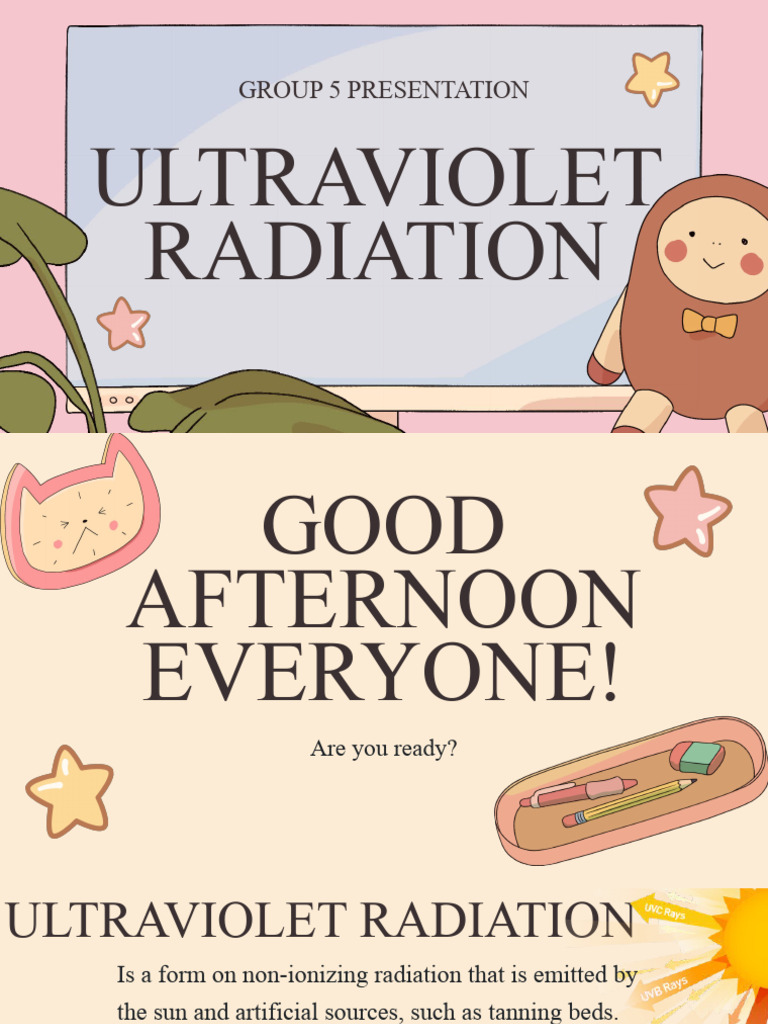 Uv Rad Science 5 | PDF | Science & Mathematics