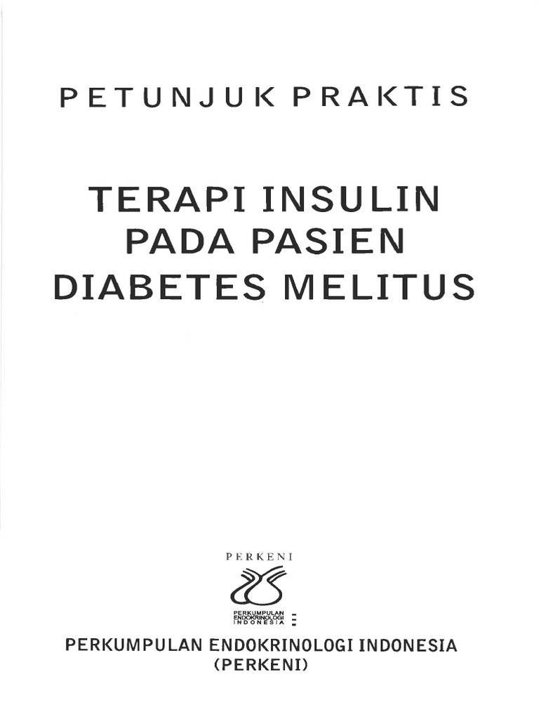 Panduan Terapi Insulin Diabetes | PDF | Pengembangan Diri
