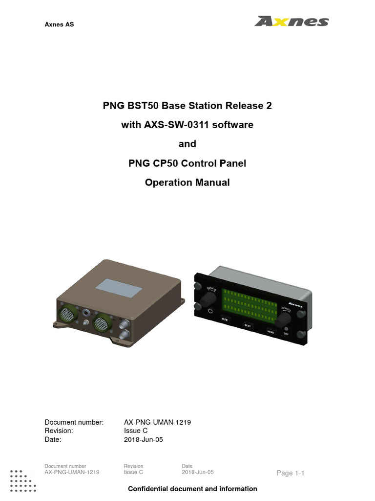 AX PNG UMAN 1219 IssueC Operation Manual BST50 Rel 2 4013386 | PDF | Base Station | Radio