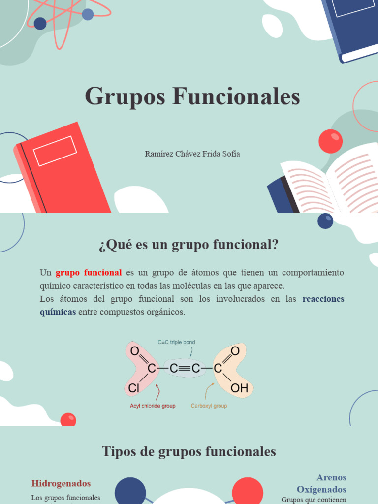 Grupos Funcionales | PDF | Compuestos orgánicos | Grupo funcional