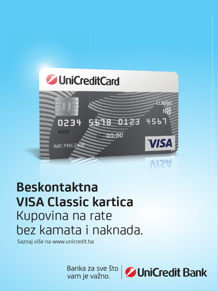 Smjernice Za Koristenje Kartice - Visa Classic | PDF