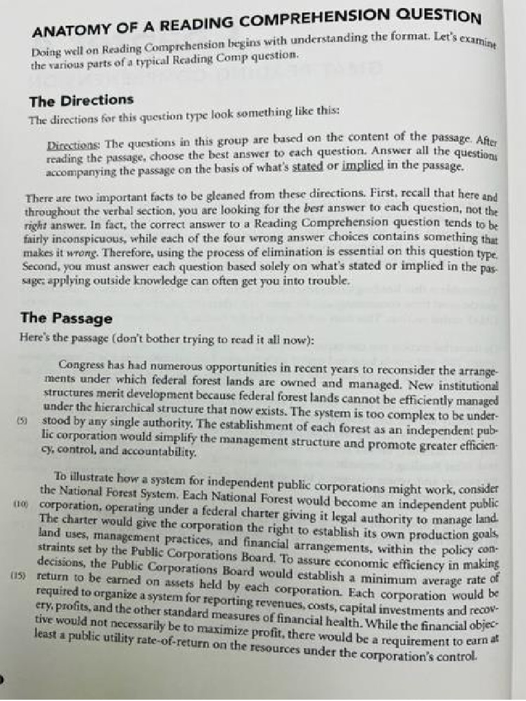 UPCAT Kaplan Reading | PDF