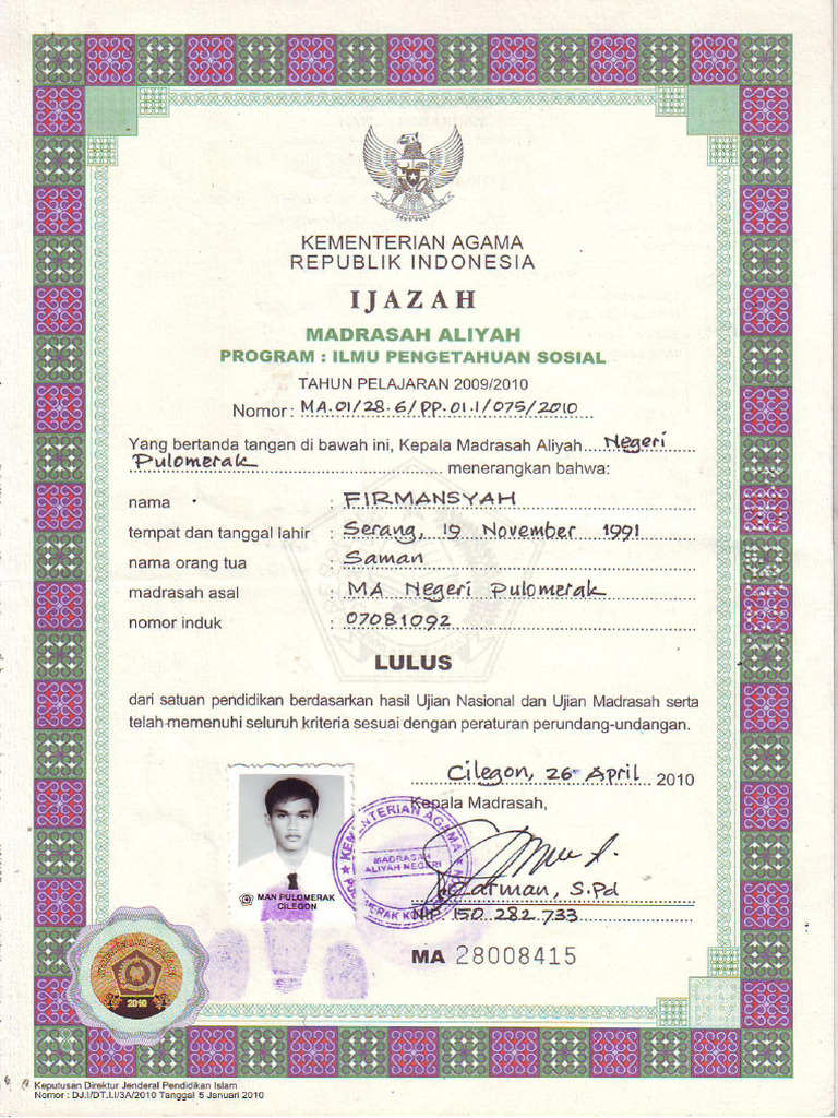 IJAZAH | PDF