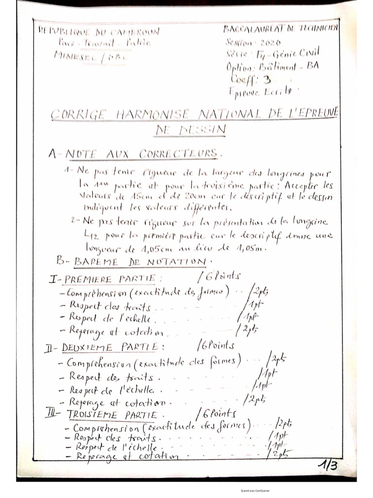 Dessin Bacc F4 Ba 2020 | PDF