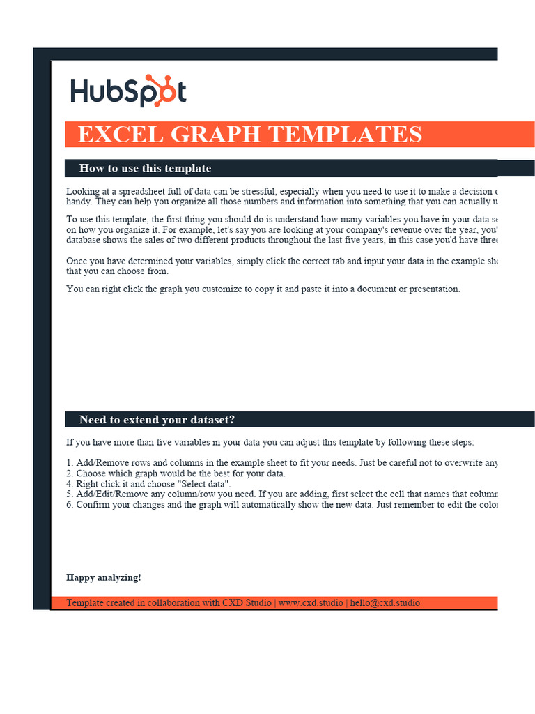 DESIGNED Excel Graph Templates | PDF | Microsoft Excel | Chart