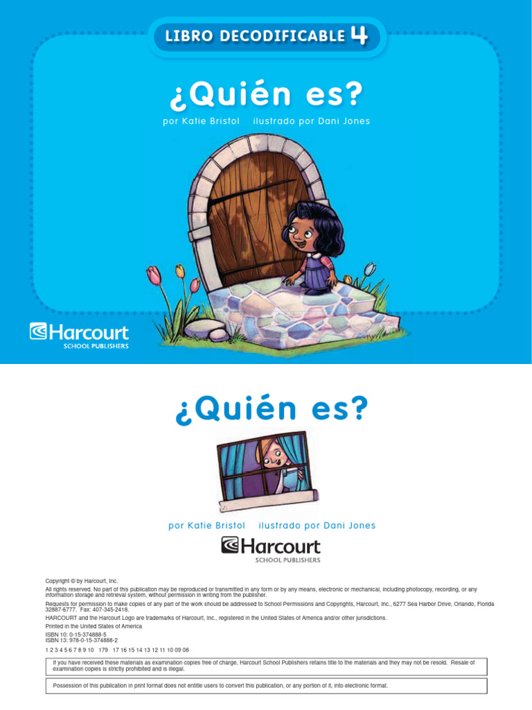 Libro - Decodificable - 4 Quién Es | PDF