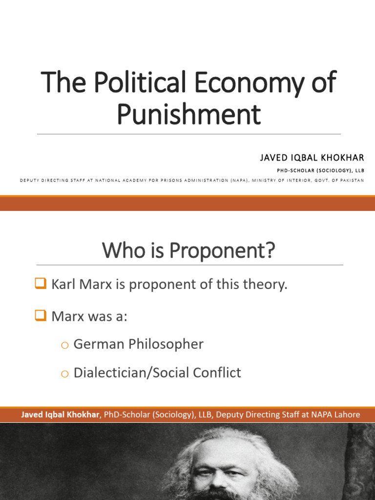 The Political Economy of Punishment | PDF | Prison | Karl Marx