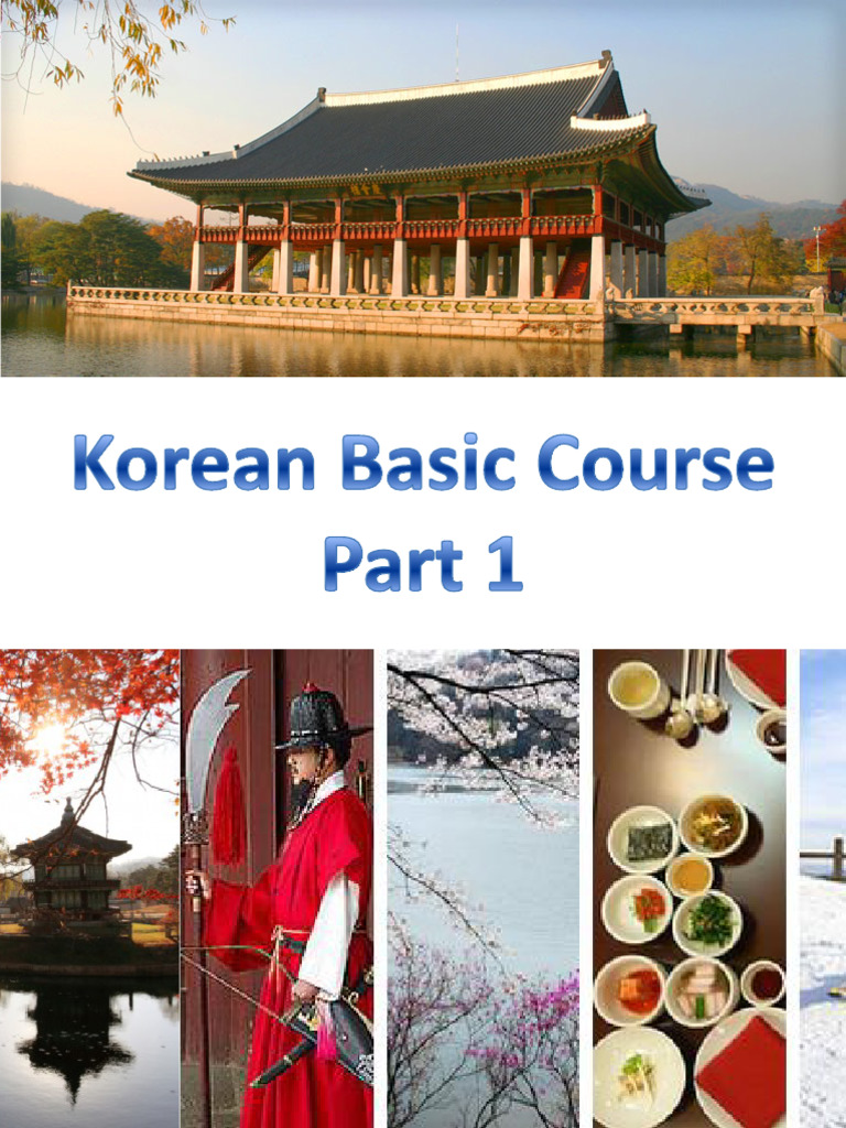 Korean Basic Course Author Live Lingua Korea | PDF | Foreign Language Studies | Religion ...