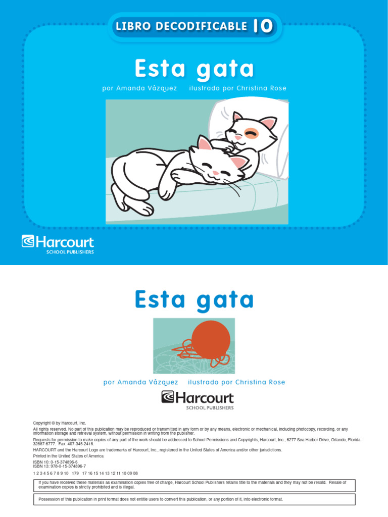 Libro - Decodificable - 10 Esta Gata | PDF | Intellectual Property Law ...