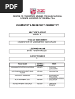 Accuracy & Precision Glassware Lab | PDF | Metrology | Science