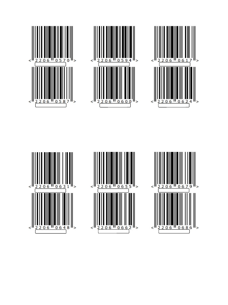 Barcode Fix | PDF