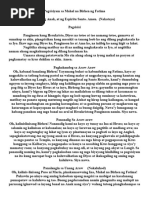 Immaculate Conception Novena - Tagalog | PDF