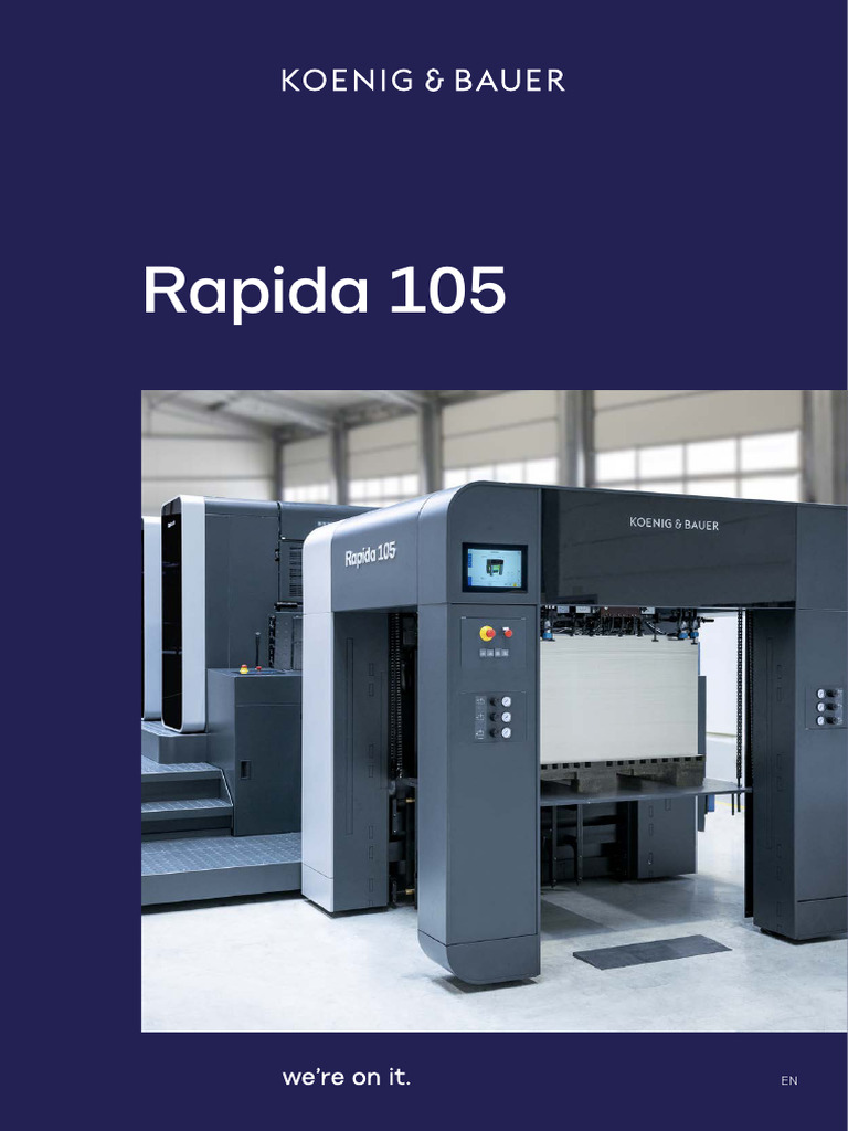 KB Rapida 105 en | PDF | Computers | Technology & Engineering