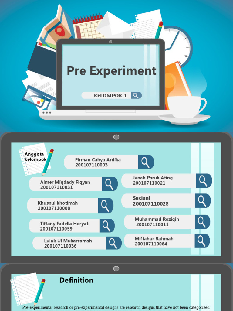 GROUP 1 - Pre Experiment | Download Free PDF | Behavior Modification ...